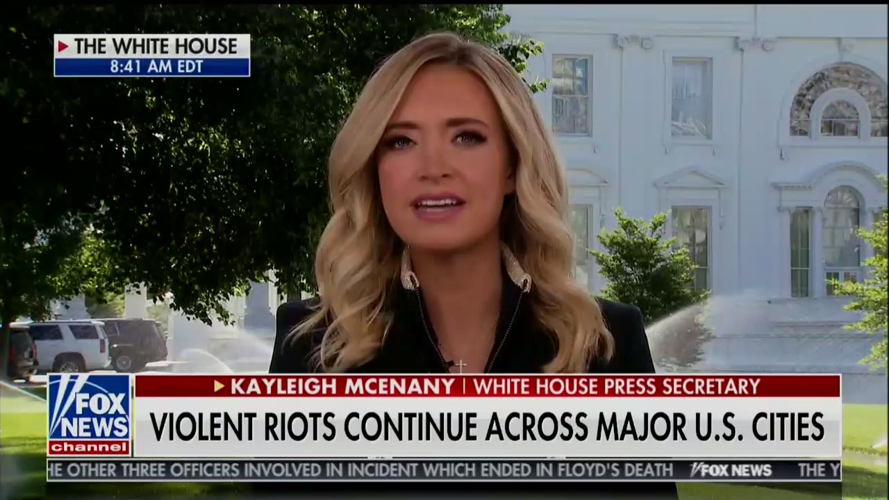Will Trump Address the Nation on Protests? Kayleigh McEnany Says No