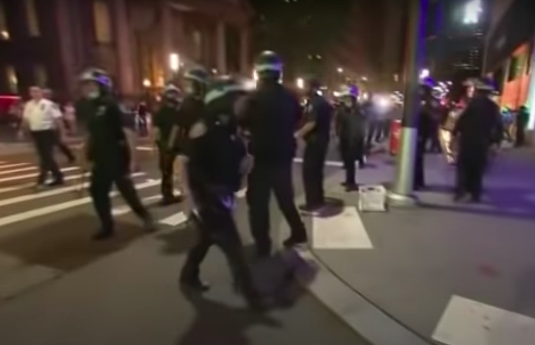 NYPD Officers Clash With AP Reporters Covering Protests
