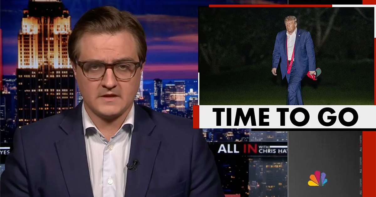 Chris Hayes Says Trump Should Resign Over Pandemic Failures