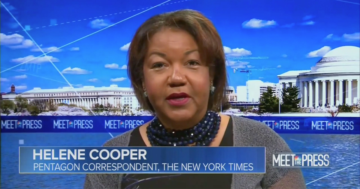 Helene Cooper: Trump Can't Play a Constructive Role Here