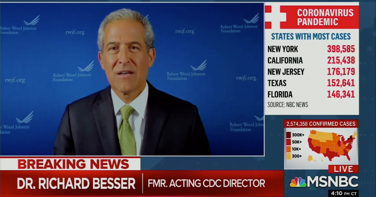 Dr. Richard Besser: We Need National Unified Covid Response