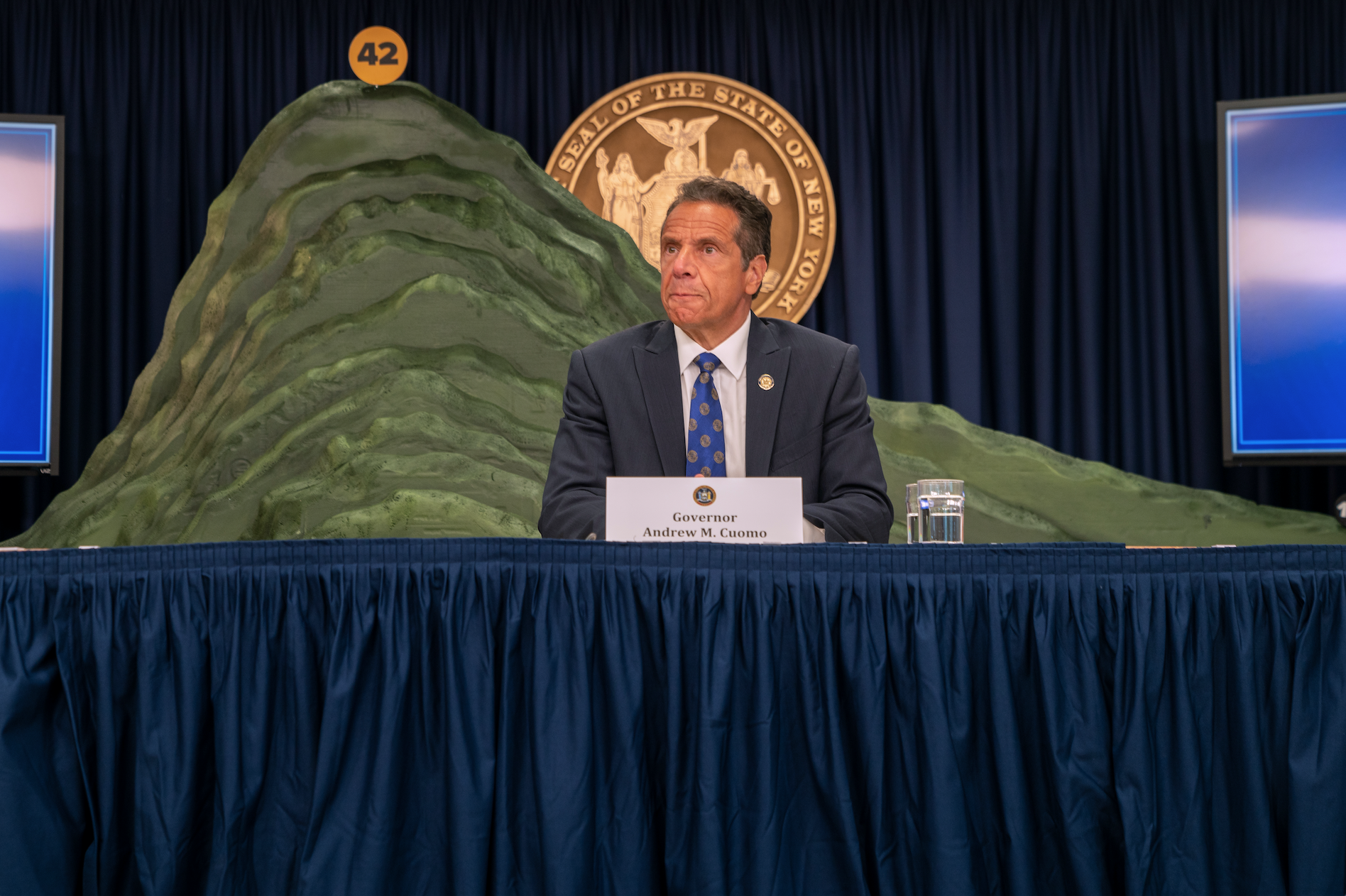 Gov. Cuomo Hits Approval High Despite New York Covid Deaths