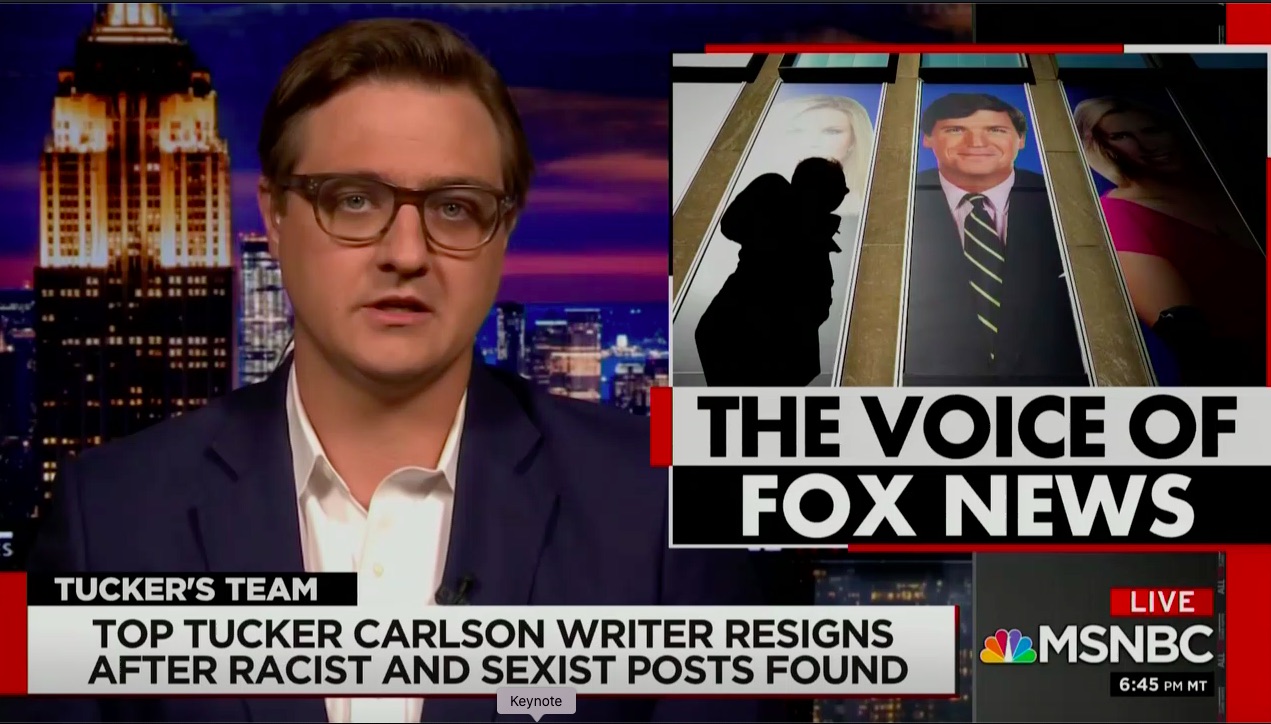 Chris Hayes Connects Blake Neff, Fox News, and Trump