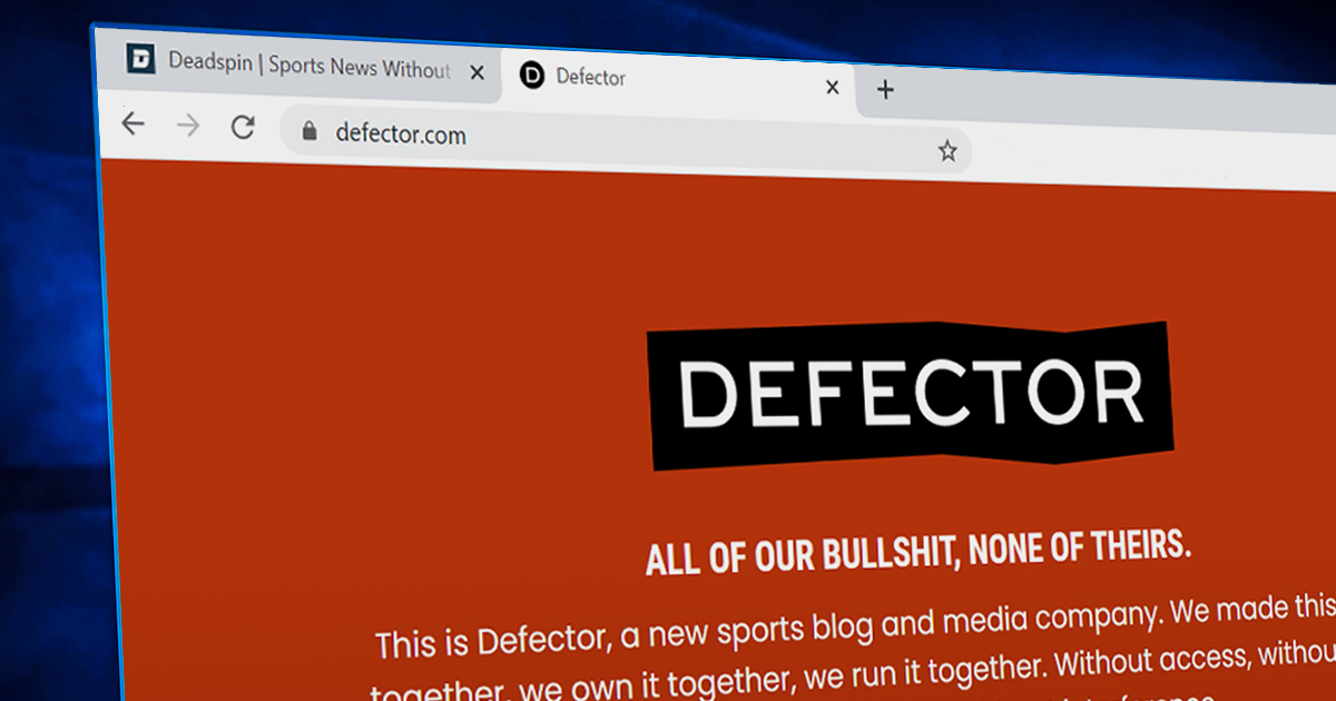 Old Deadspin Workers Make Subscription-Based Defector Media