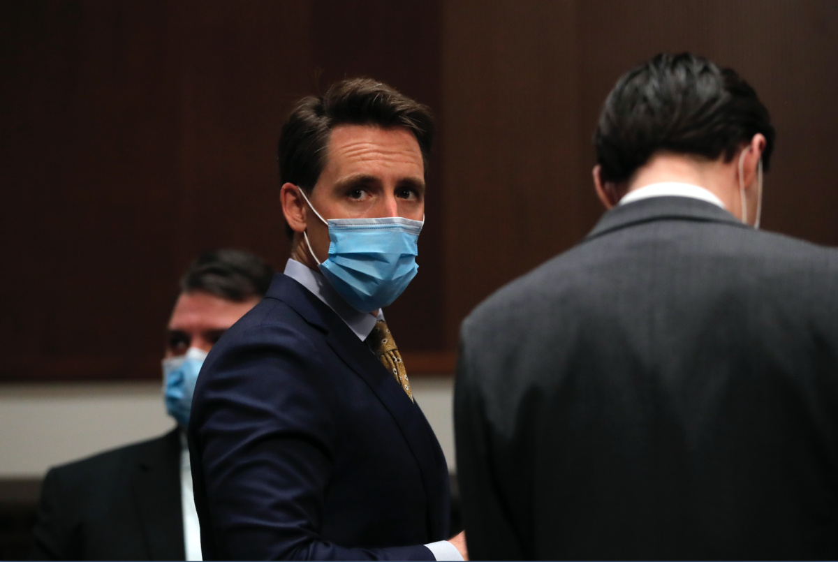 Simon & Schuster Cancels Book Deal With Josh Hawley