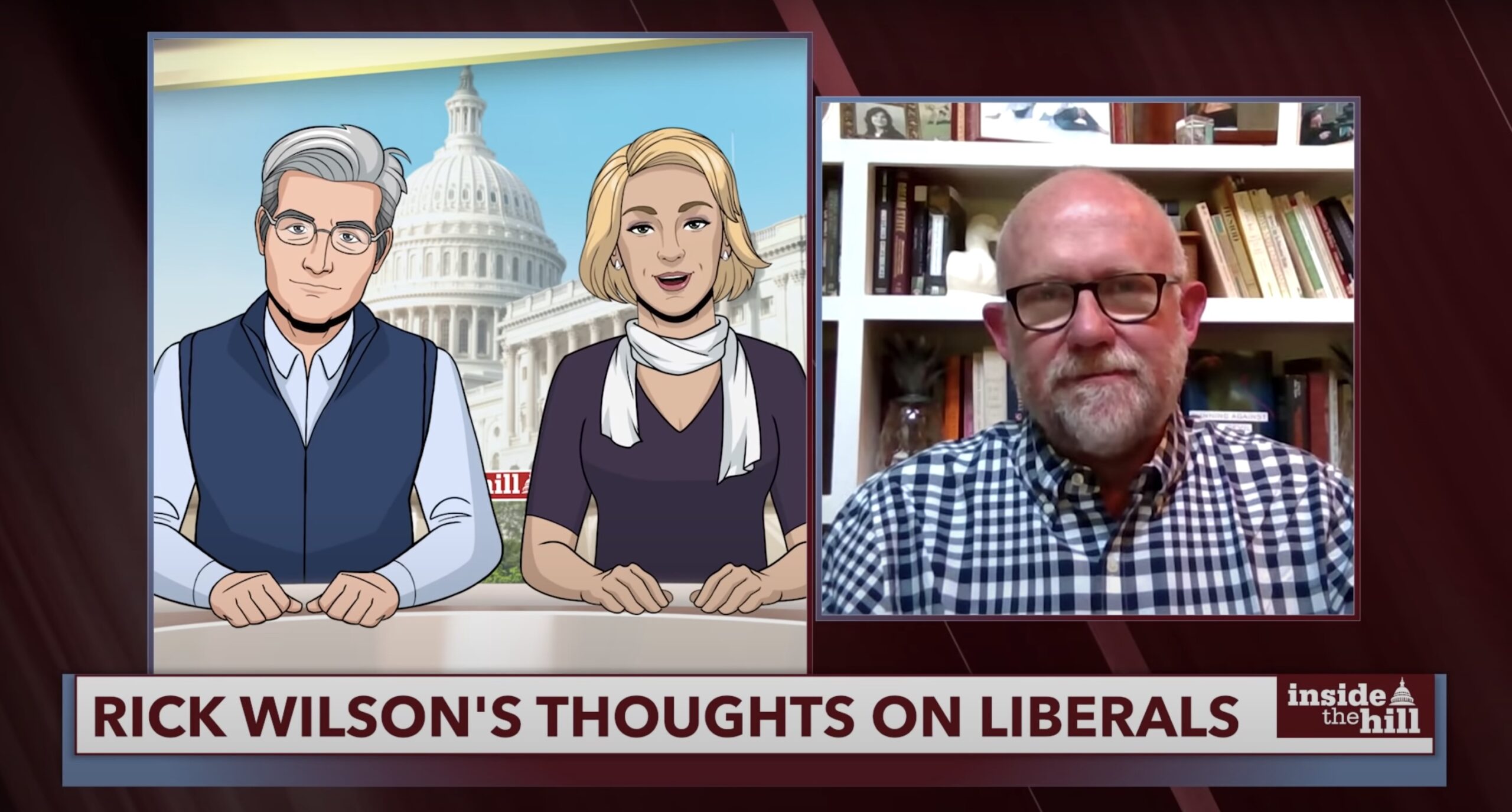 Rick Wilson Ambushed By Stephen Colbert’s Cartoon Anchors