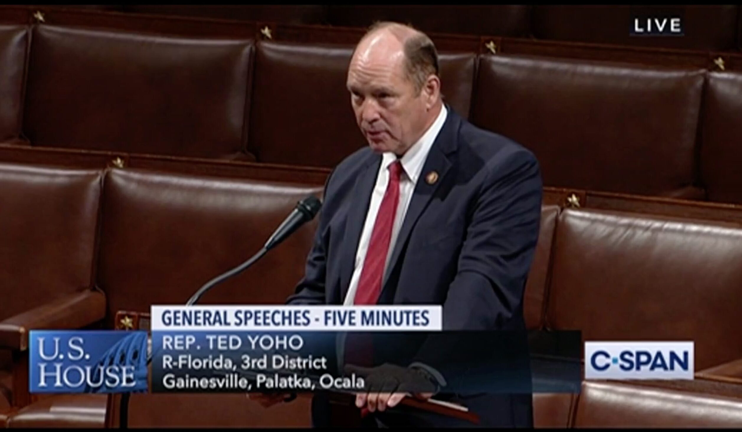 Ted Yoho Apologizes for Berating Alexandria Ocasio-Cortez