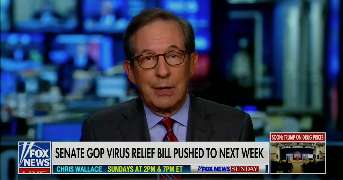 Chris Wallace: GOP Needs to Get Act Together on Stimulus