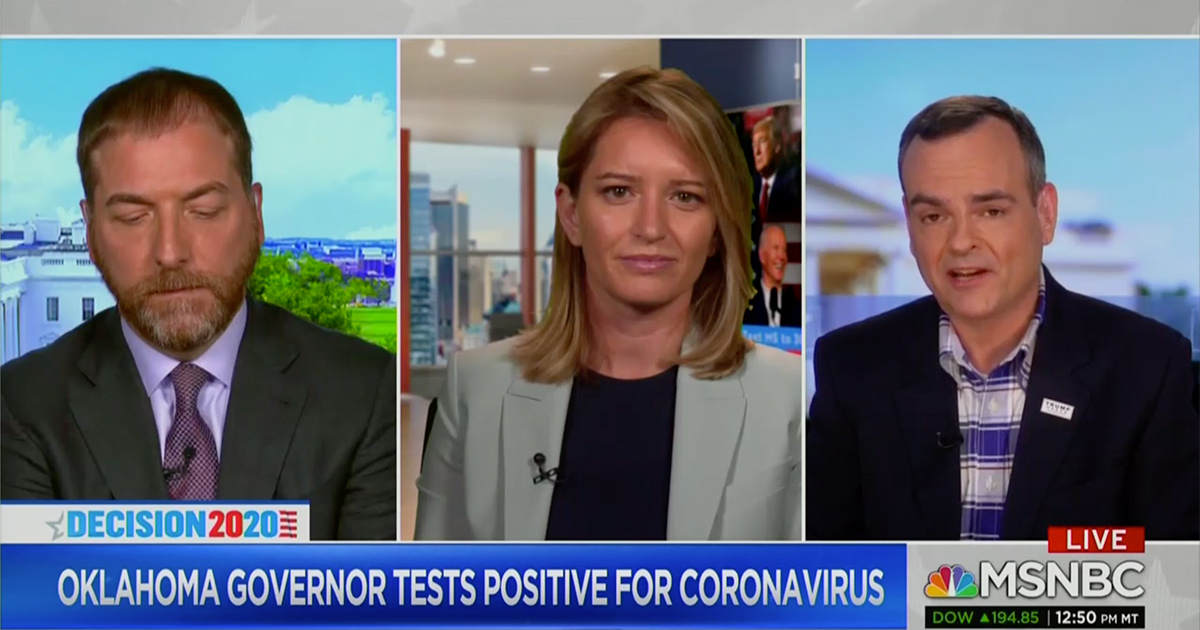 Katy Tur, Tim Murtaugh Clash Over Trump Campaign Events