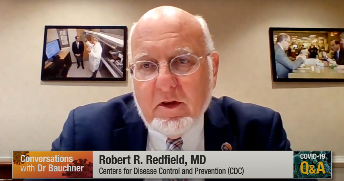 Robert Redfield Worried About 'Difficult' Fall, Winter Ahead