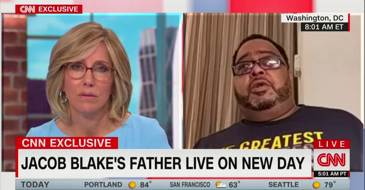 Jacob Blake Sr. Says He Spoke with Biden and Harris, Not Trump