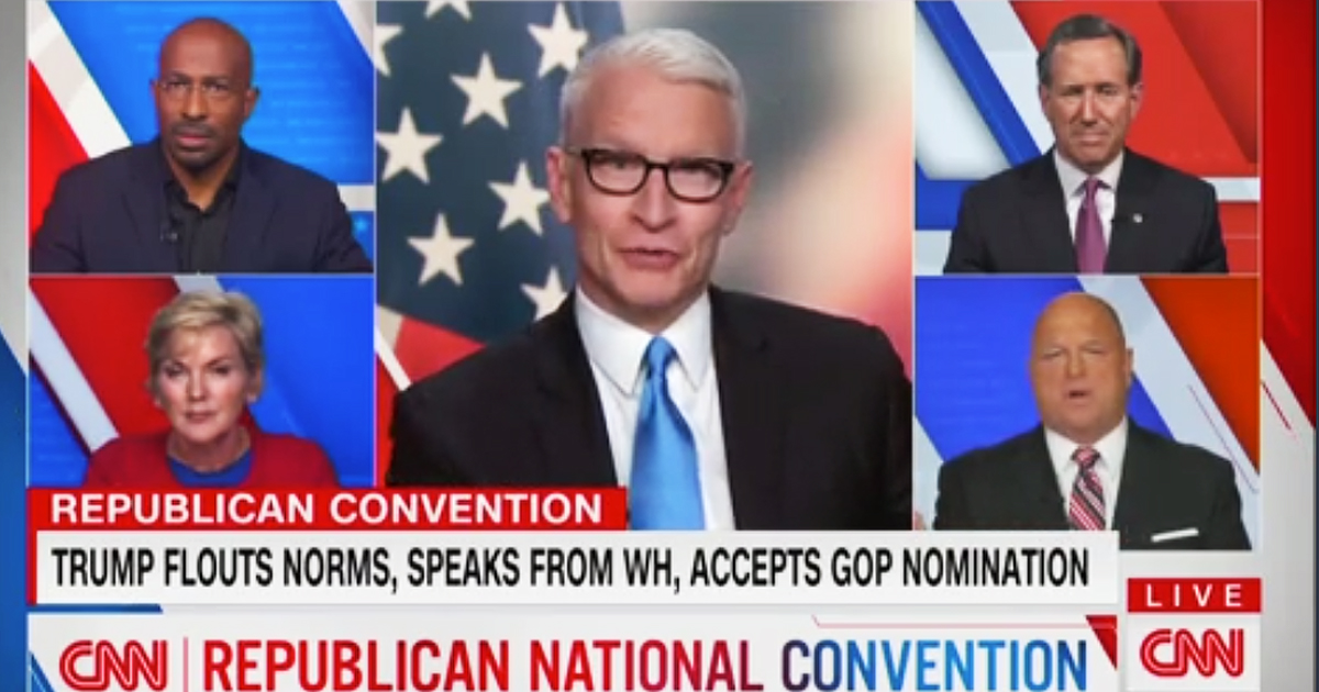 Anderson Cooper Shuts Down CNN Panel Fracas on Trump Rhetoric