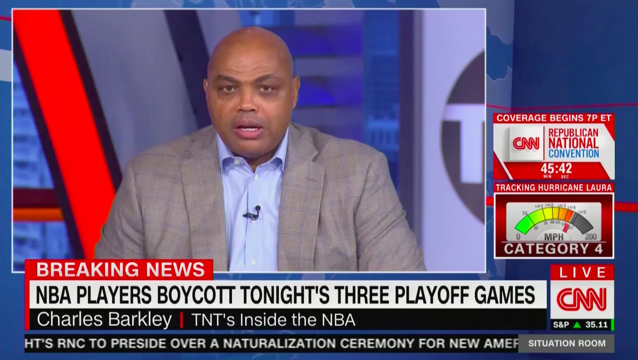 Charles Barkley: It's 'Exhausting' Being Black in America