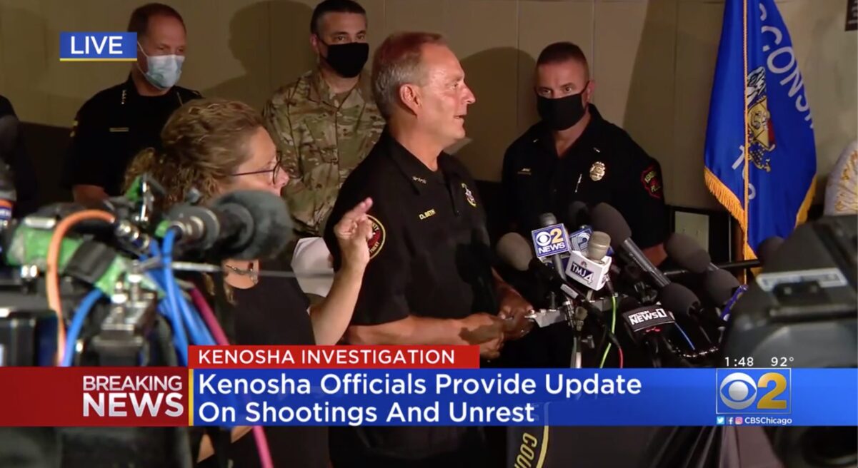 Sheriff David Beth Denies Watching Video of Jacob Blake Shooting