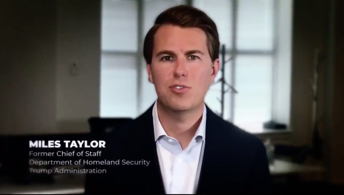 Twitter Unhappy After Miles Taylor Exposed as Anonymous