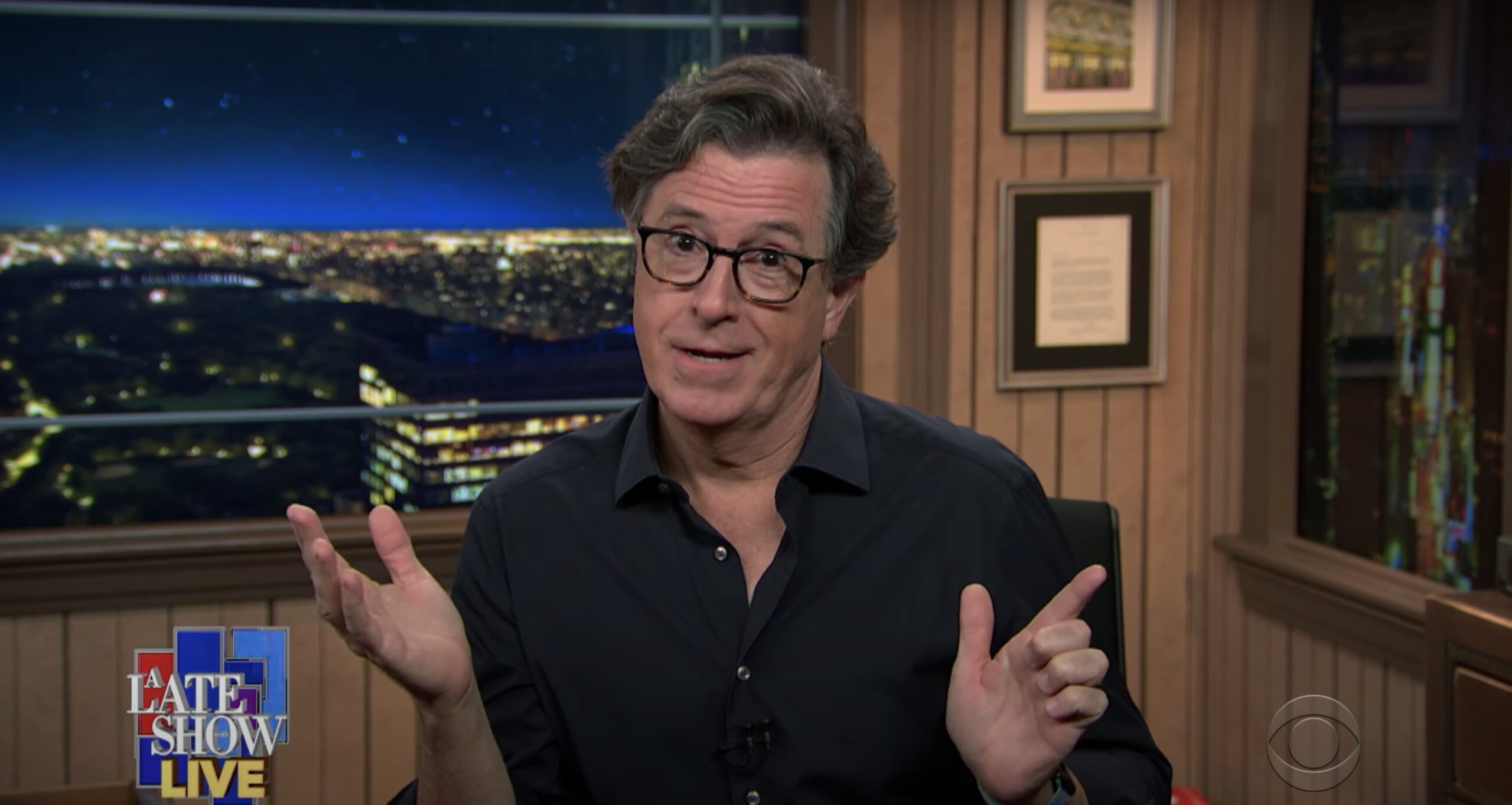 Stephen Colbert, Jimmy Fallon Tackle DNC Night Three