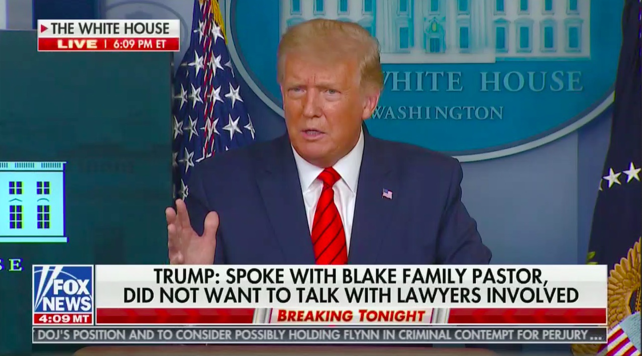 Trump Refuses to Condemn Kyle Rittenhouse's Alleged Murders