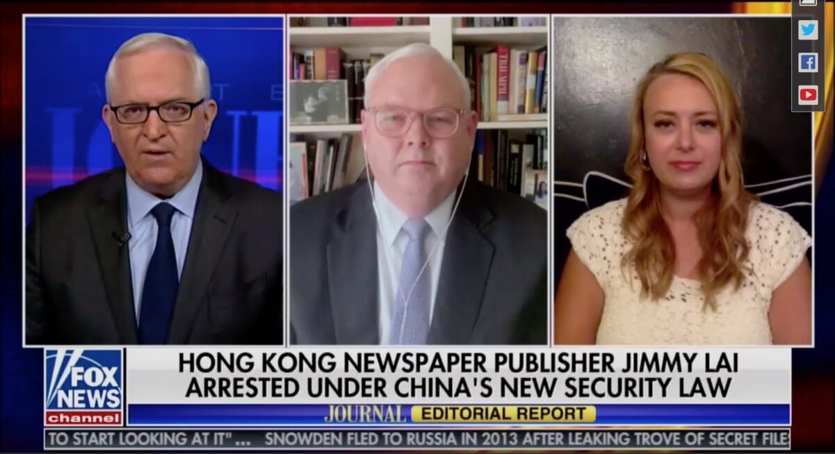 WSJ's William McGurn Calls Jimmy Lai's Arrest a 'Badge of Honor'