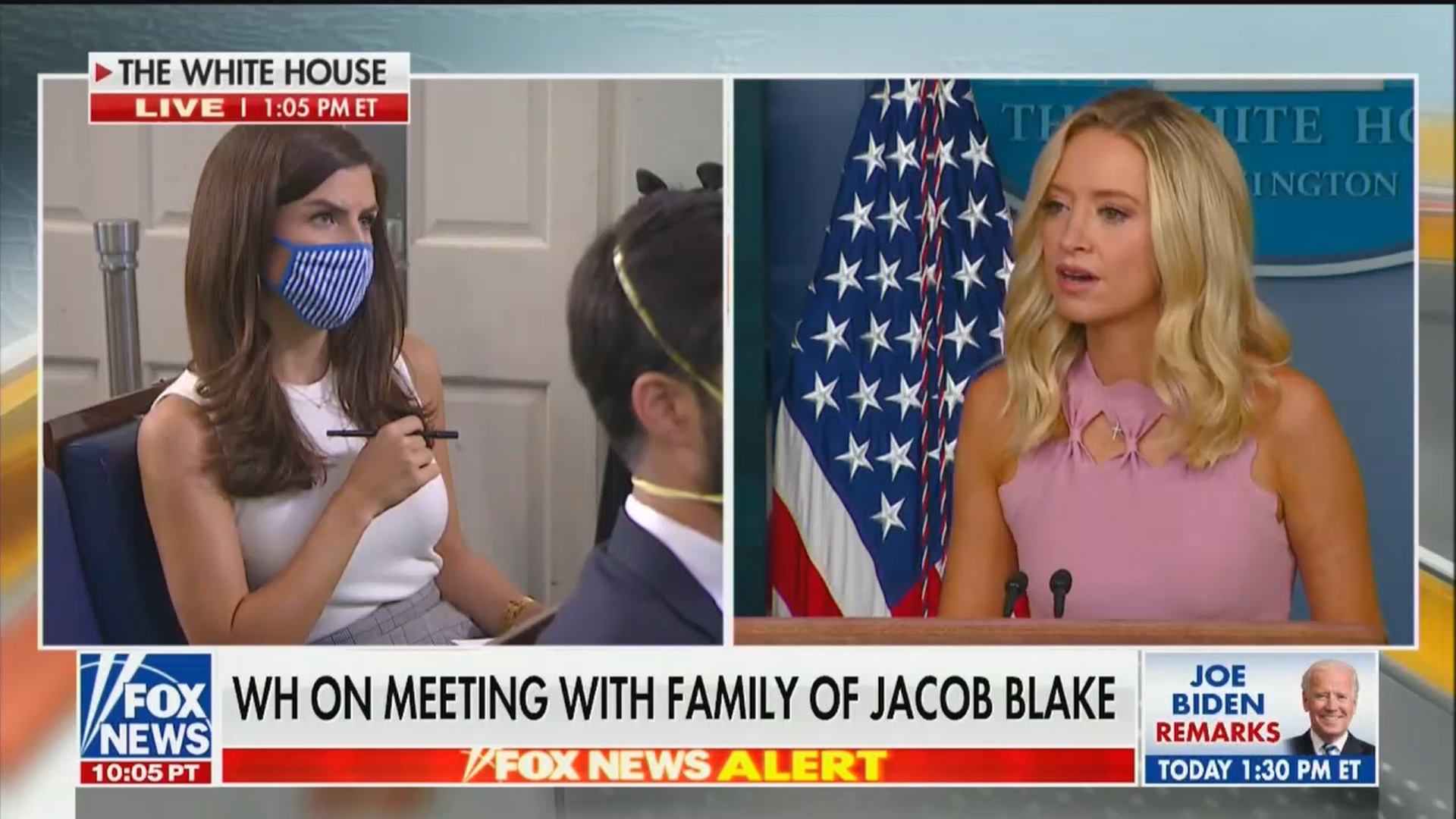 Kayleigh McEnany: No Plans For Trump to Meet Jacob Blake Family