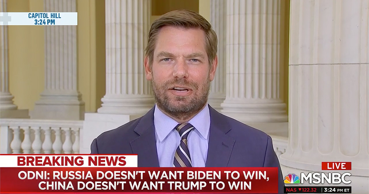 Eric Swalwell: GOP Senators 'Acting as Russian Launderers'