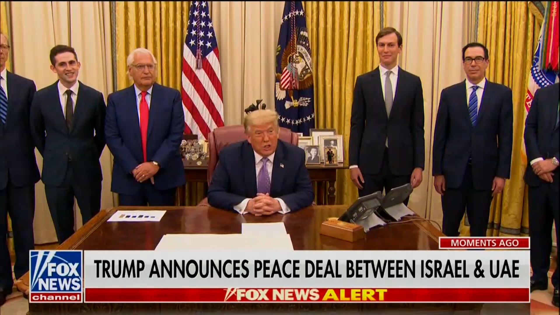White House Announces Peace Breakthrough For Israel & UAE