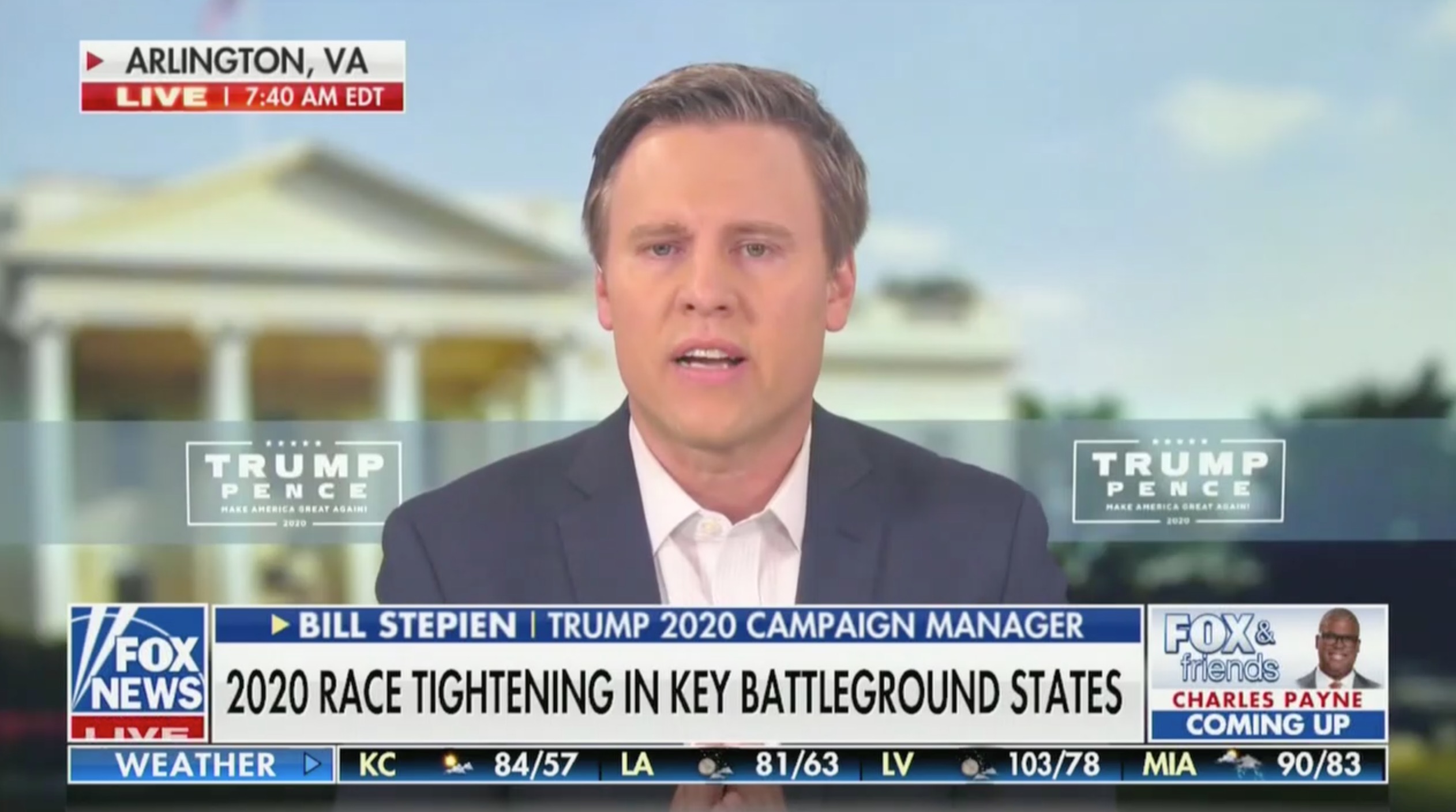 Trump Campaign Manager Bill Stepien Rips Fox News Polls