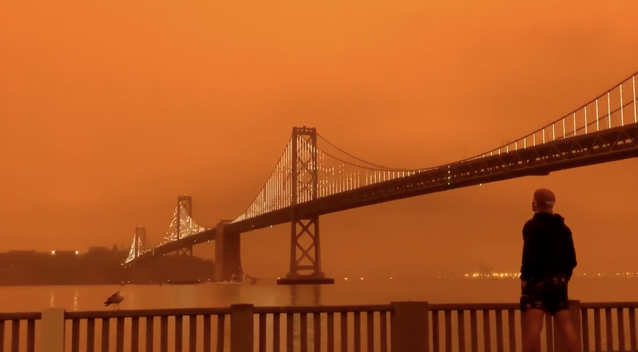 Wildfires Turn San Francisco Sky 'Blade Runner 2049' Orange