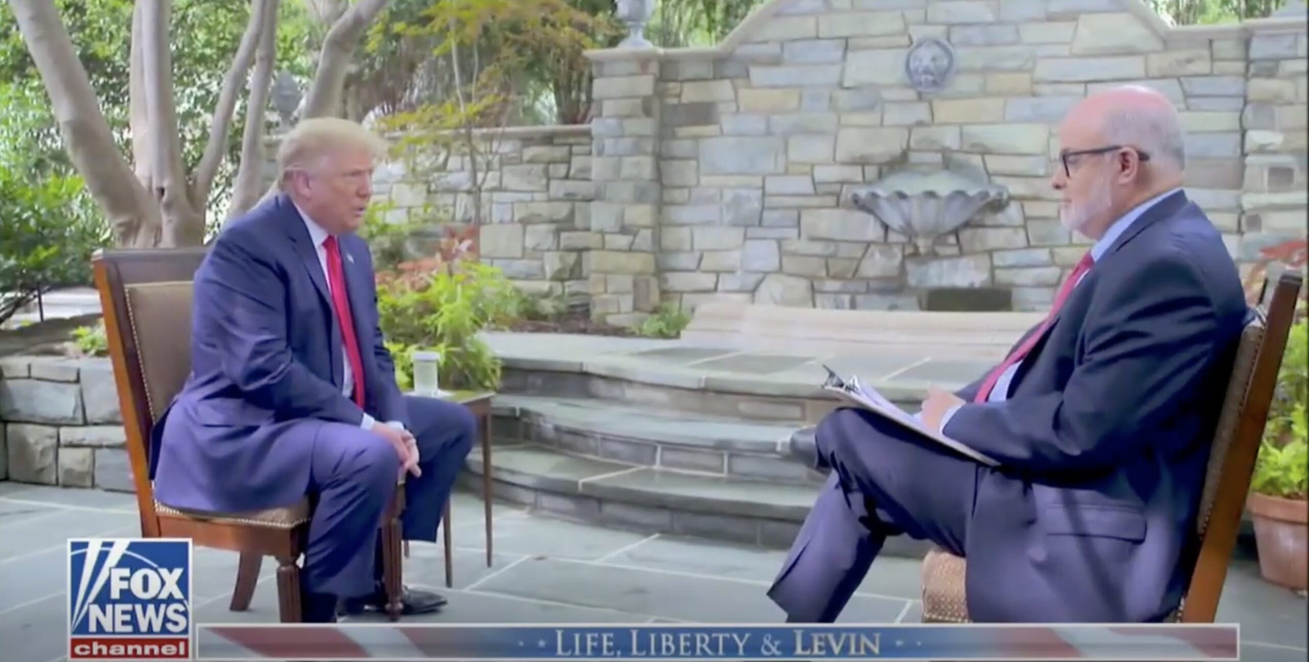 Trump Attacks Fox During Interview with Fox's Mark Levin