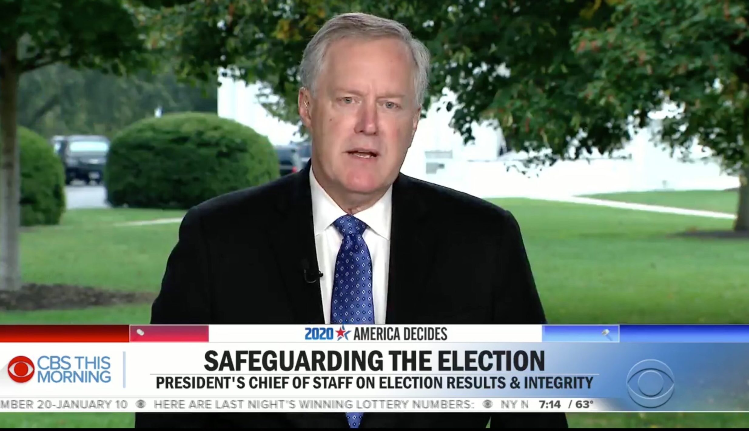 Mark Meadows Rips FBI Director Chris Wray Over Voter Fraud Remarks