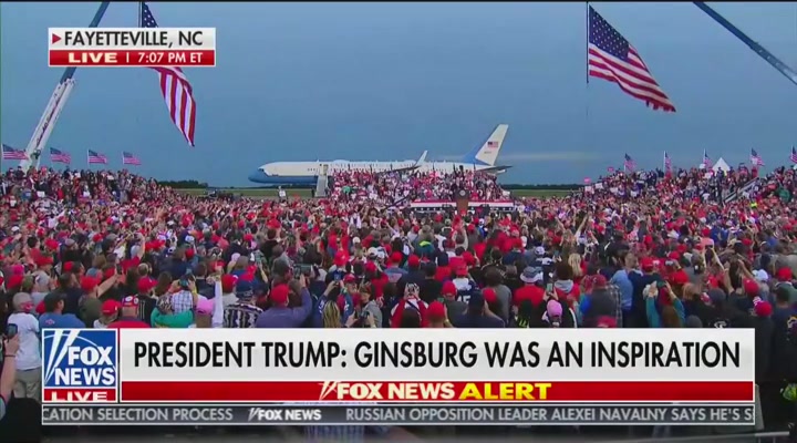 Crowd Chants 'Fill That Seat!' During Trump Rally