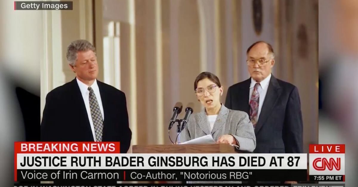 Irin Carmon, Author of RBG Book: She Did Not Want Her Legacy to ‘Be ...