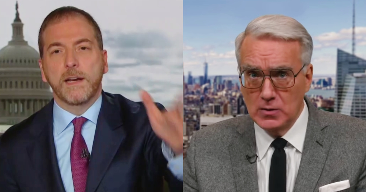 Chuck Todd Snubs Keith Olbermann , Calls Him 'Very Far Left'