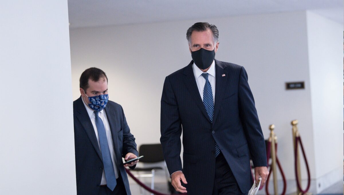 Mitt Romney Says He Voted Against Trump in 2020 Election