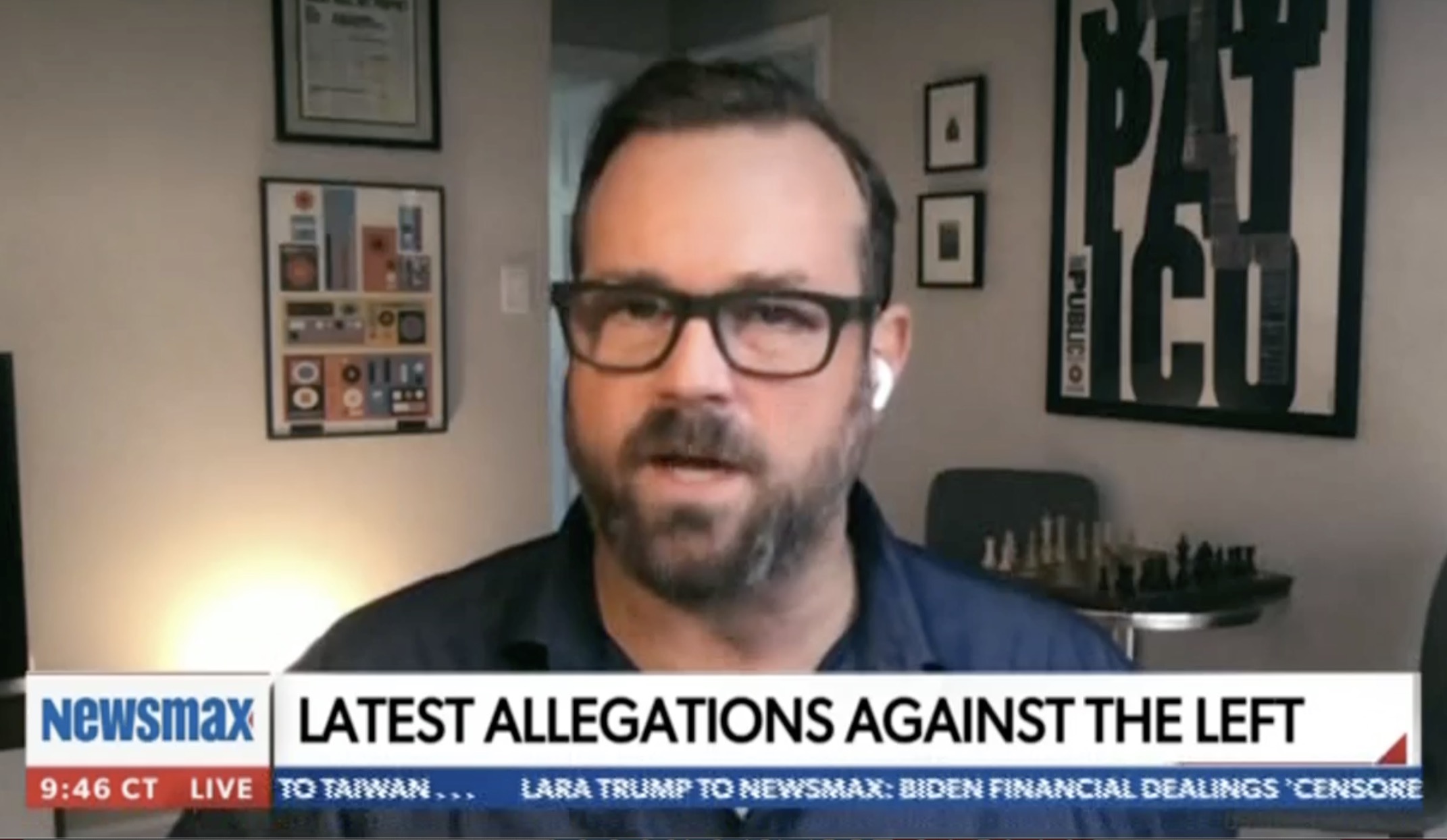 Colby Hall Derides Hunter Biden Laptop as Trump's Buzzershot