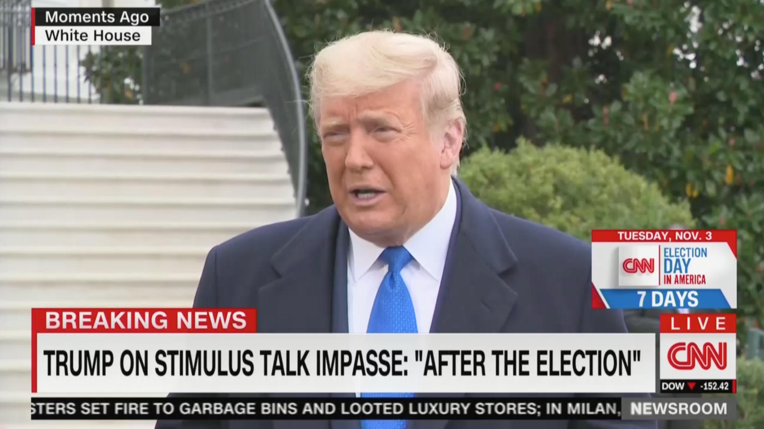 Trump Rips Practice of Counting Votes After Election Day