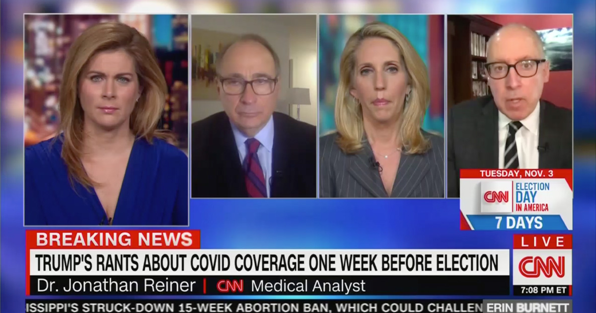 Dr. Jonathan Reiner Rips Trump Mocking Covid Coverage