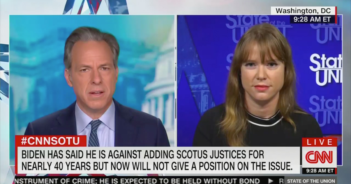 Jake Tapper Grills Kate Bedingfield on Court-Packing Dodges