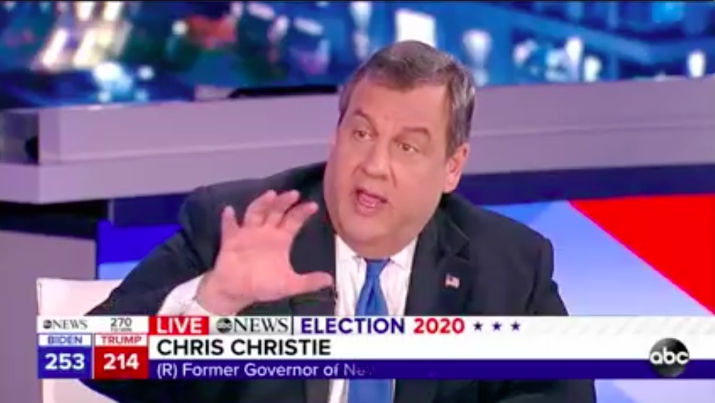 Chris Christie Reveals Biden Transition Talking to Trump WH