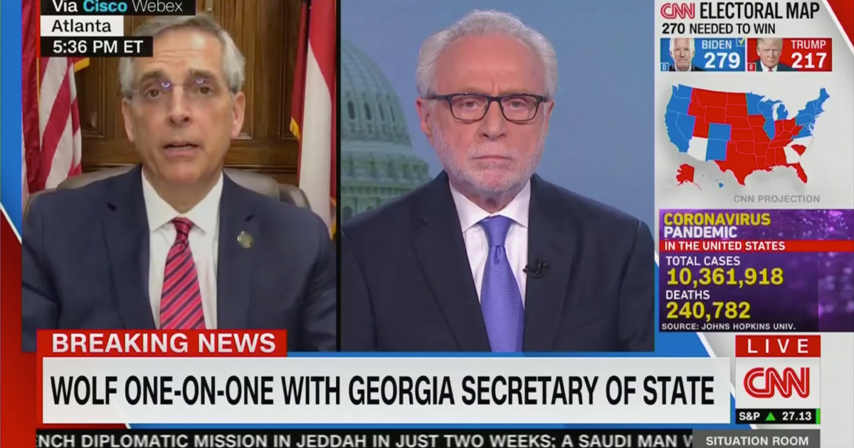 Georgia Secretary of State Dismisses Attacks from Republicans