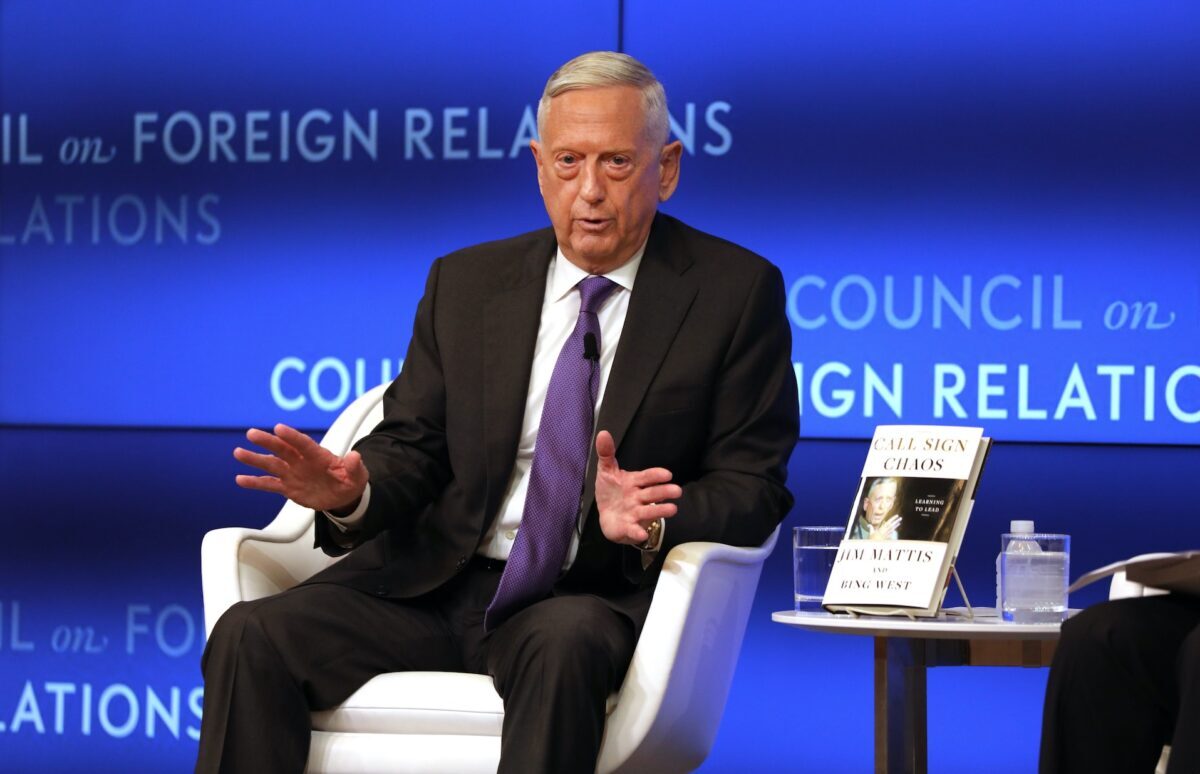 James Mattis Calls on Biden to End 'America First' Policies
