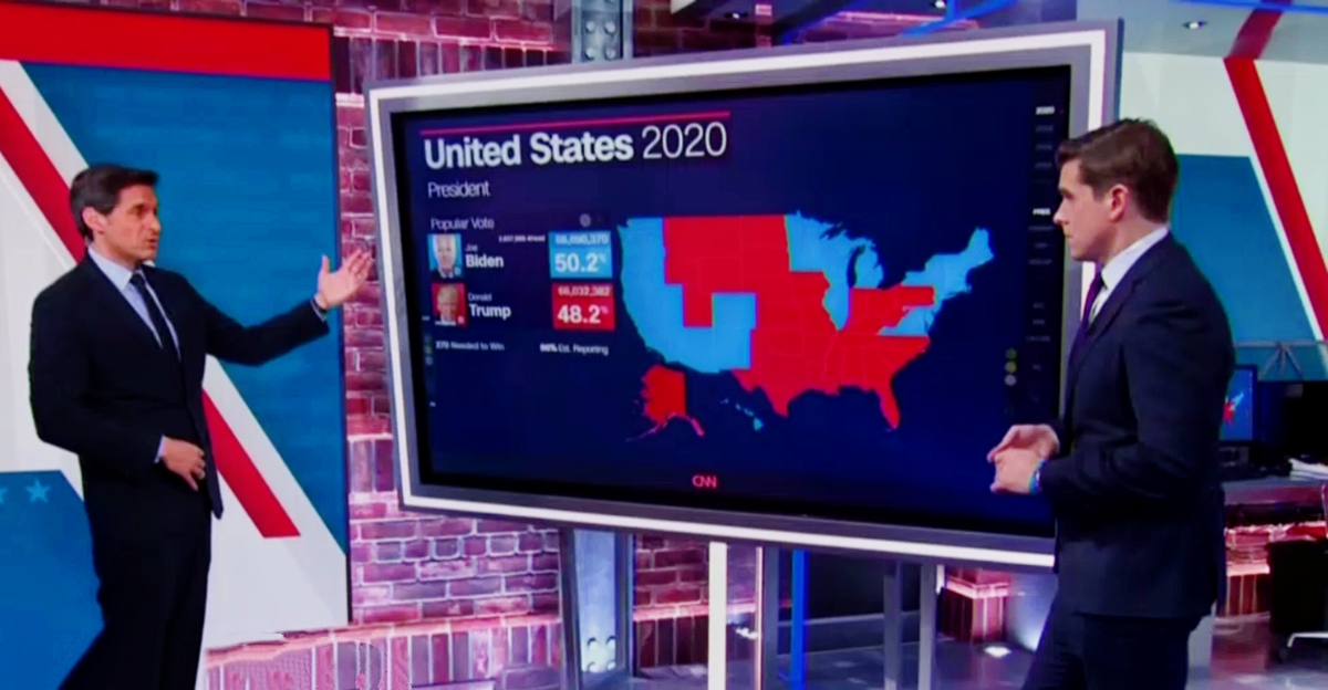 CNN: Joe Biden Hits 2.6 Million-Vote Lead in Popular Vote