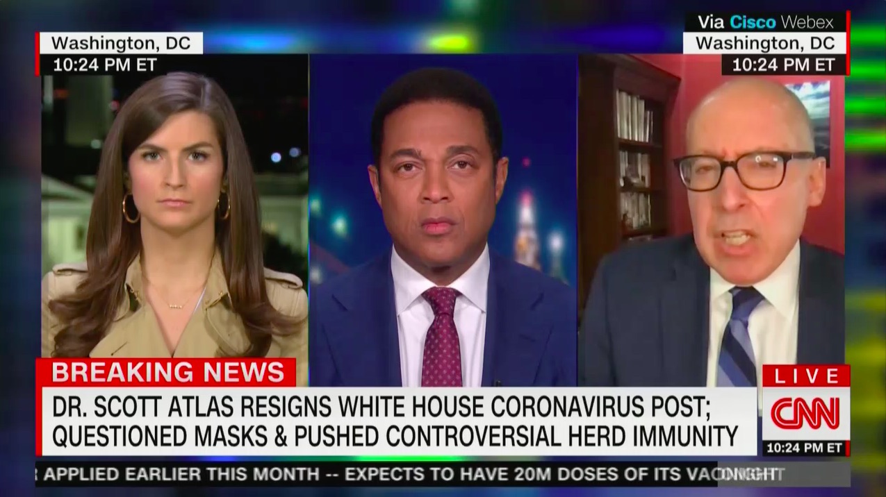 Dr. Jonathan Reiner Offers Brutal Takedown of Scott Atlas