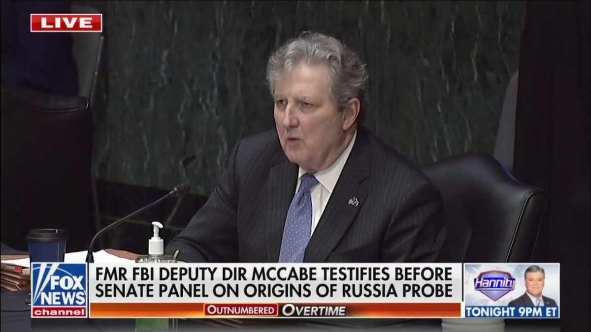 John Kennedy Mocks Andrew McCabe's Claim He Didn't Lie to FBI