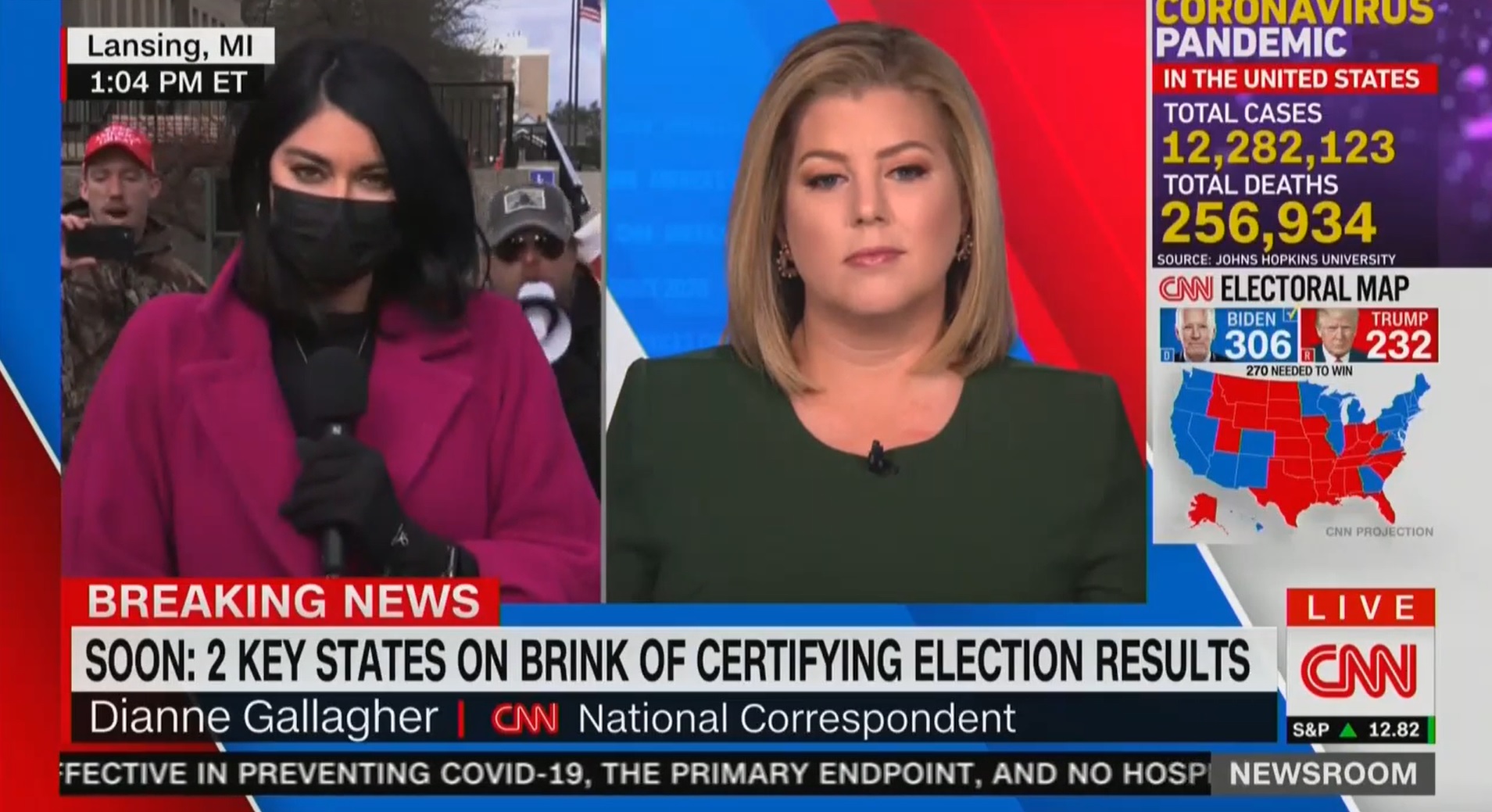 'CNN Sucks!': CNN's Dianne Gallagher Heckled by Protesters