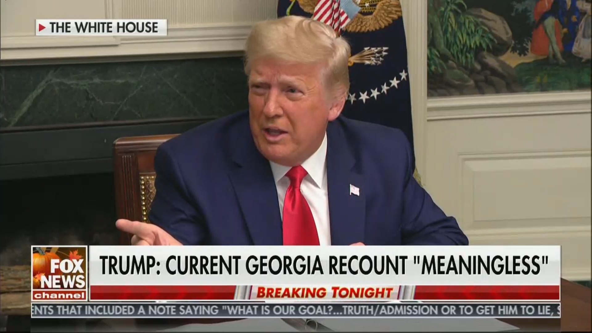 Trump Snaps at Reporter Jeff Mason at Thanksgiving Presser