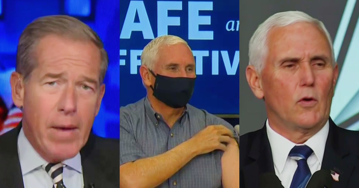 Brian Williams ROASTS Mike Pence Over Space Force Guardians