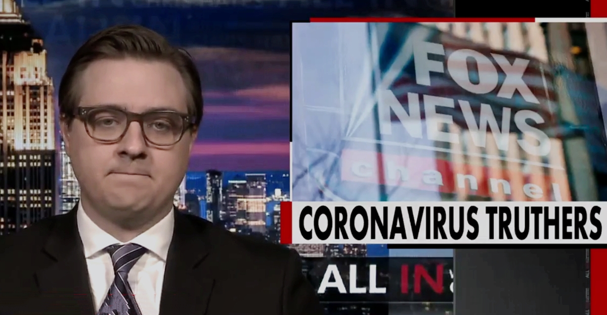 Chris Hayes: Fox News Killed with 'Insane Lies' About Covid