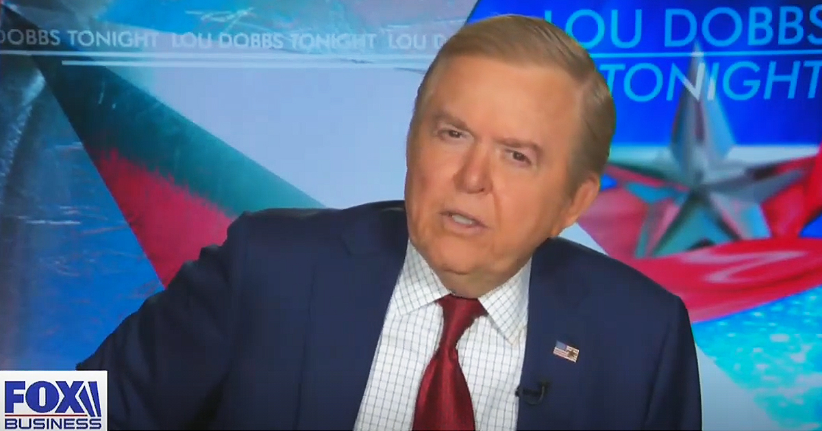 Fox Should Pull Lou Dobbs Off the Air