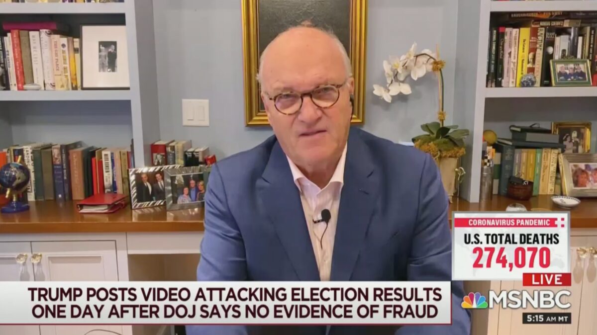 Mike Barnicle Blasts Trump 'Mentally Ill Rant' on Election