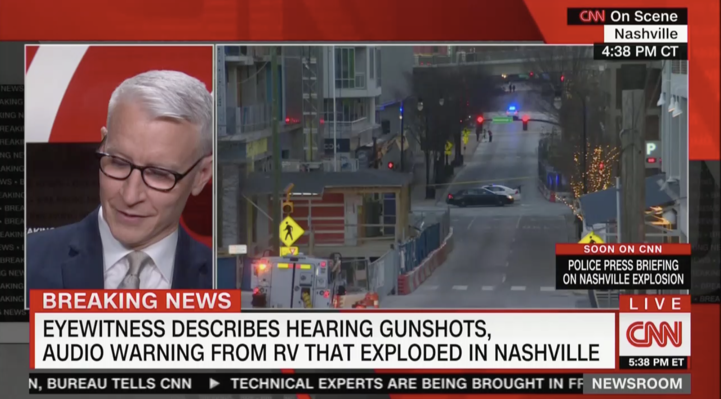 Nashville Eye-Witness Stunned to Talk to Anderson Cooper